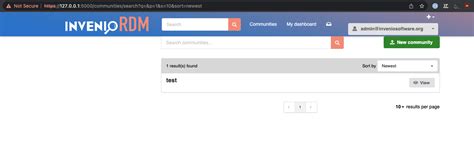 communities wrong header spacing · issue 439 · inveniosoftware