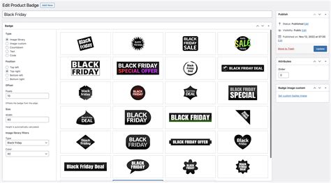 Product Badges WooCommerce