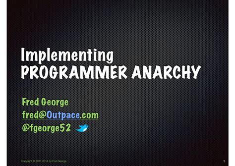 pdf implementing programmer anarchy goto dl