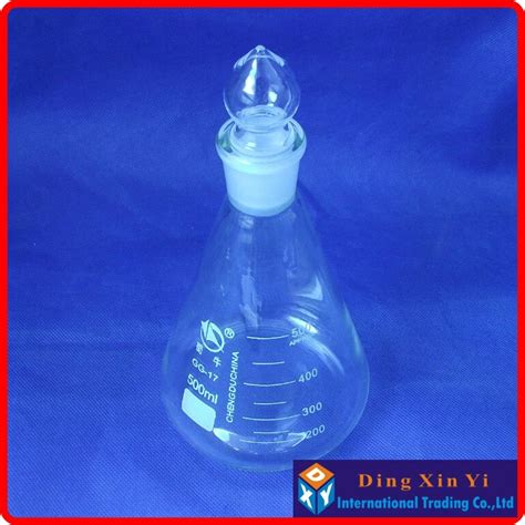 2 Stykker Parti 500ml Konisk Kolbe Med Prop Grandado