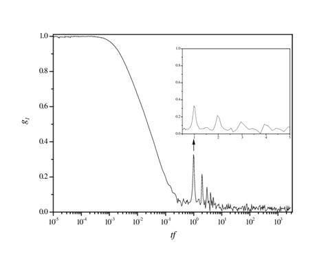 The Normalized Electric Field Autocorrelation Function G 1 T For