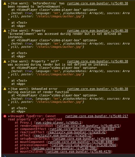 Vue 3 Support · Issue 389 · Surmon Chinavideojs Player · Github