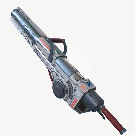 레이저 총 컬렉션 Pbr 3d 모델 39 Unknown Fbx Obj Free3d