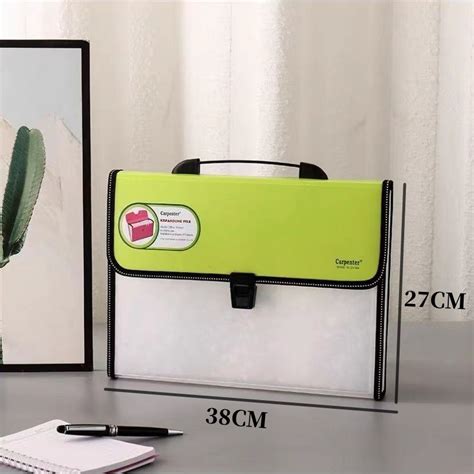 Folder File Organizer Long Expanding File Folder 13 Pockets File Bag