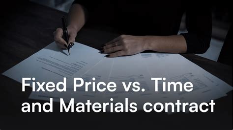 Time And Materials Vs Fixed Price Pros And Cons ItCraft