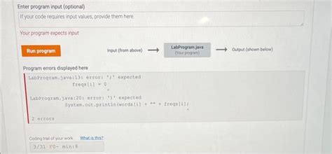 Solved 622 Lab Word Frequencies Wite A Program That Reads