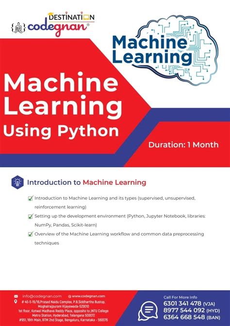 Ppt Machine Learning Course In Hyderabad Codegnan Powerpoint Presentation Id13202973