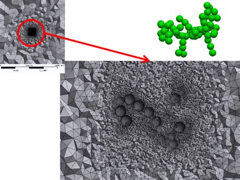 9 A Grid Refinement Generated By ANSYS For A Aggregate With 60 Download Scientific Diagram