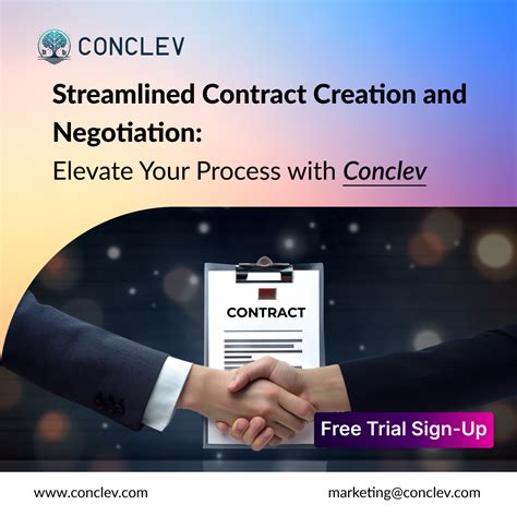 Streamlined Contract Creation And Negotiation Elevate Your Process With Conclev Conclev Medium