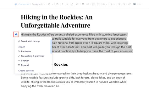 Ai Tools Using Ai To Create Blog Posts Help Center