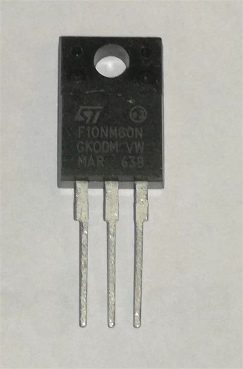 STF10NM60N 10NM60N MOSFET N-Channel 600V 10A TO-220FP | eBay