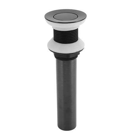 Yumili Bathroom Sink Drain Push Type Basin Sink Drain Without