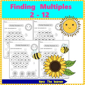 Finding Multiples Of Multiplication Fact By Nyra The Learner