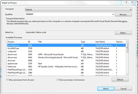 C Debugging Com Object In A Foreign Process Stack Overflow
