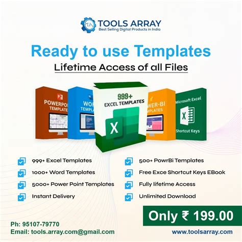 Excel Templates Business Templates Toolsarray