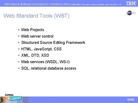 Ibm Rational Software Development Conference 2006 The Eclipse
