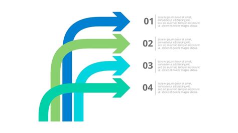 Best Free Blue Green Data Arrow Business Chart Element Google Slide Themes And Powerpoint