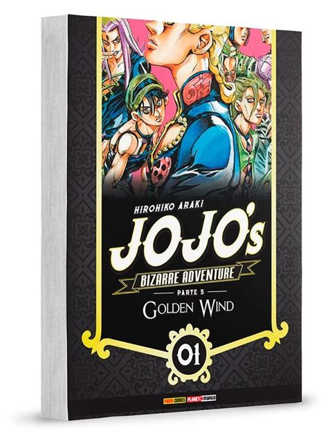 Mangá Jojos Bizarre Adventure Parte 5 Golden Wind 01