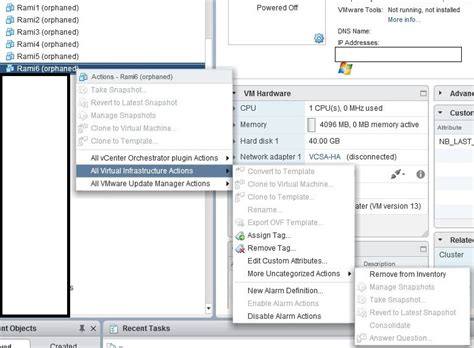 Unable To Delete Orphan VM Usman Ghani IT Professional