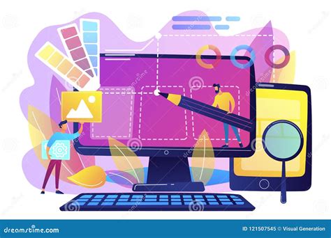 web design development concept vector illustration stock vector