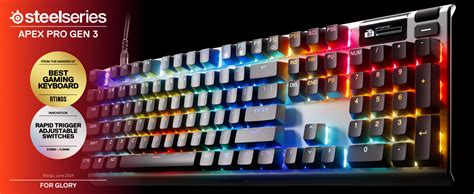 Amazon Com SteelSeries Apex Pro Gen OmniPoint HyperMagnetic Switches Adjustable
