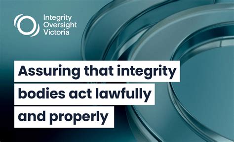 Integrity Response Guidelines Au