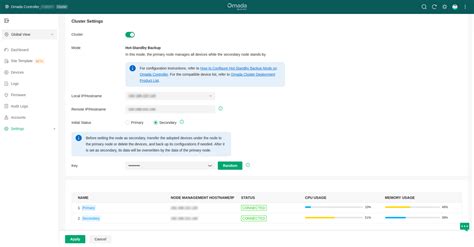 How To Configure Hot Standby Backup Mode On Omada Controller Tp Link United Kingdom