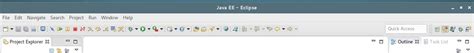 Fedora Is It Possible To Reduce Size Of Eclipse Toolbar Unix