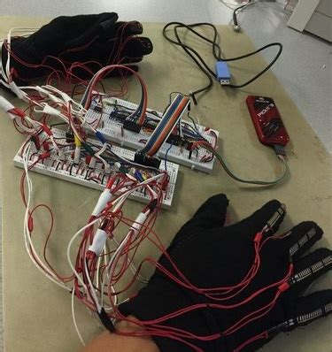 Arduino Project Keyboard Gloves Wearable Input Device