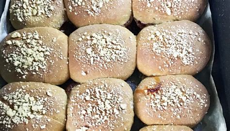 Булочки с яблочным повидлом пошаговый рецепт с фото