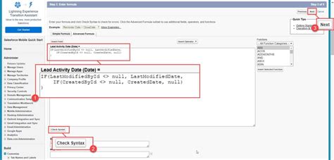 Salesforce Last Activity Date Formula