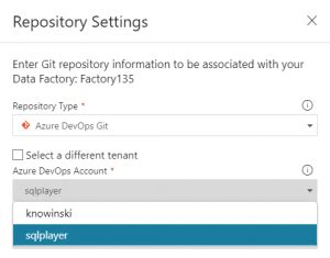 Setting up Code Repository for Azure Data Factory v2 | Azure Player