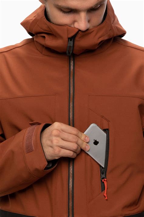 686 Mns Smarty 3 In 1 Phase Softshell Jkt Clay Colorblock Ski Jackets