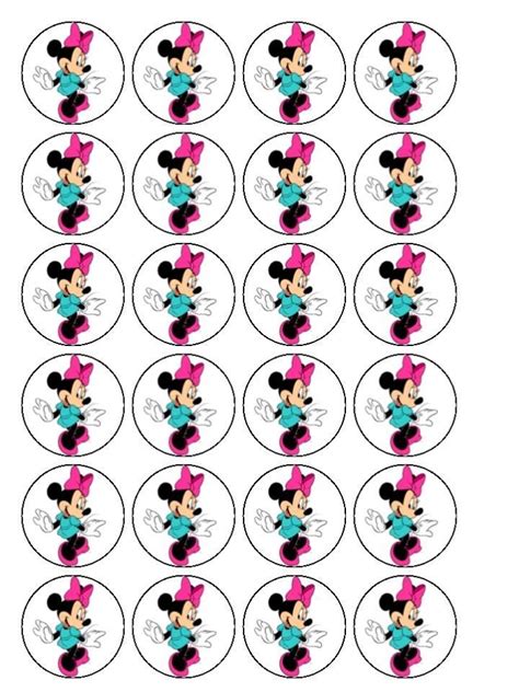 Minnie Mouse Cake Template