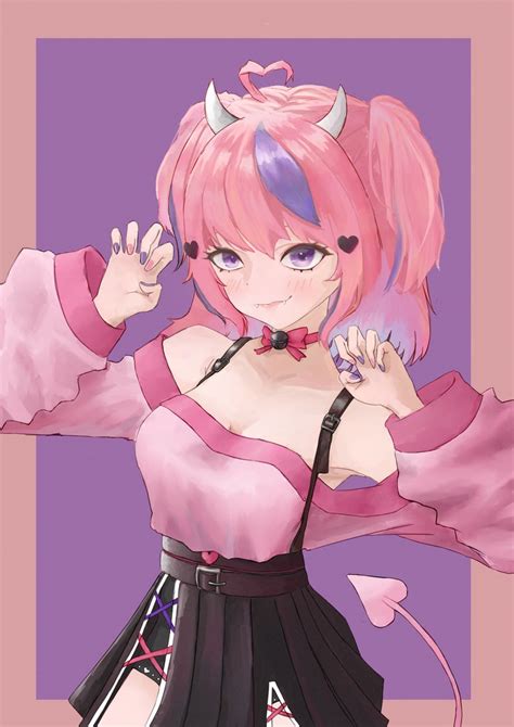 Ironmouse Vshojo Drawn By Aleguro Danbooru