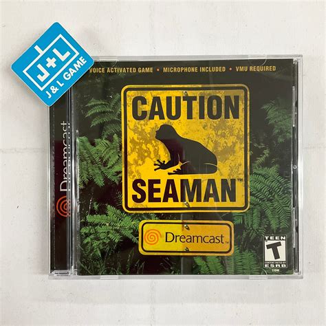 Seaman Dc Sega Dreamcast [pre Owned] Jandl Game