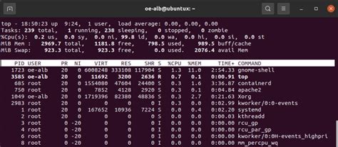 Viewing And Monitoring Processes In Linux Tutorials Ubuntu