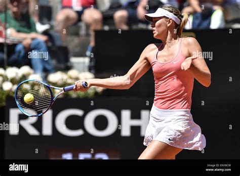 Rome Italy Th May WTA BNL Italian Open Tennis Maria Sharapova RUS In Action