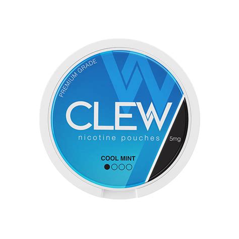 Cool Mint Clew Nicotine Pouches