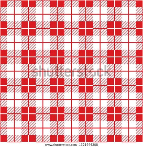 Seamless Large Red Check Pattern Vintage Stock Vector Royalty Free 1321944308 Shutterstock