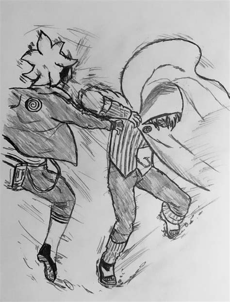 My Sketch Of Boruto Vs Code Chapter 63 Rboruto