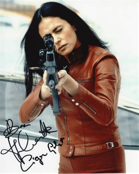 Maria Grazia Cucinotta Signed Photo 007 The World Is Not Enough