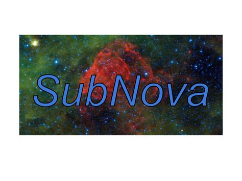 SubNova | Watts Scientific (1182 12:40pm)