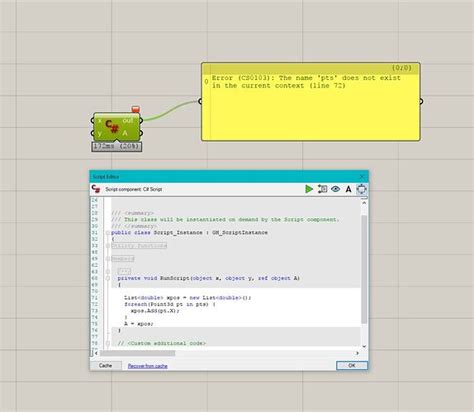 Grasshopper C Tutorial Issue Grasshopper McNeel Forum