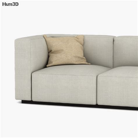 Cassina 271 Mex Cube Sofa 3d Model Download In Max Obj Fbx C4d