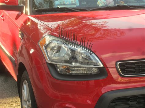 Shybiker: Car Eyelashes