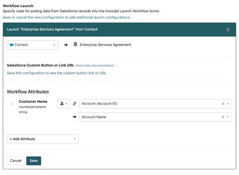 Launch Workflows From Salesforce Legacy Ironclad
