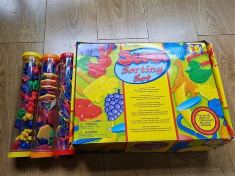 Learning Resources Original Super Sorting Set Plus 3 Sensory Tubes £34