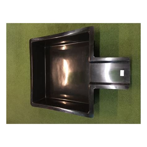 Square Pond With Spill Black 289 Living Ponds