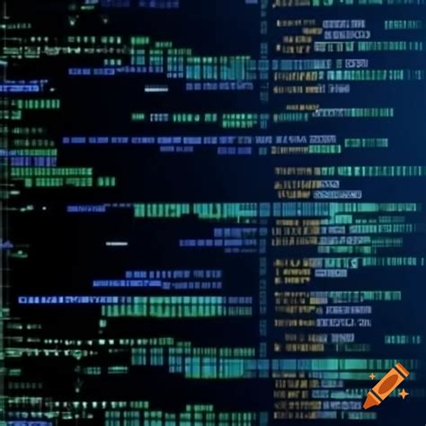 abstract coding wallpaper design on craiyon